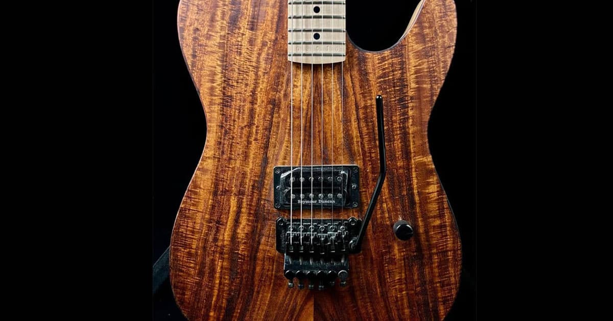 Roman Pearlcaster Magic Twanger | Koa Custom | Sho-Bud